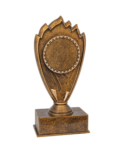 7" Blaze Award with 2" Insert Holder – Gleam & Glory